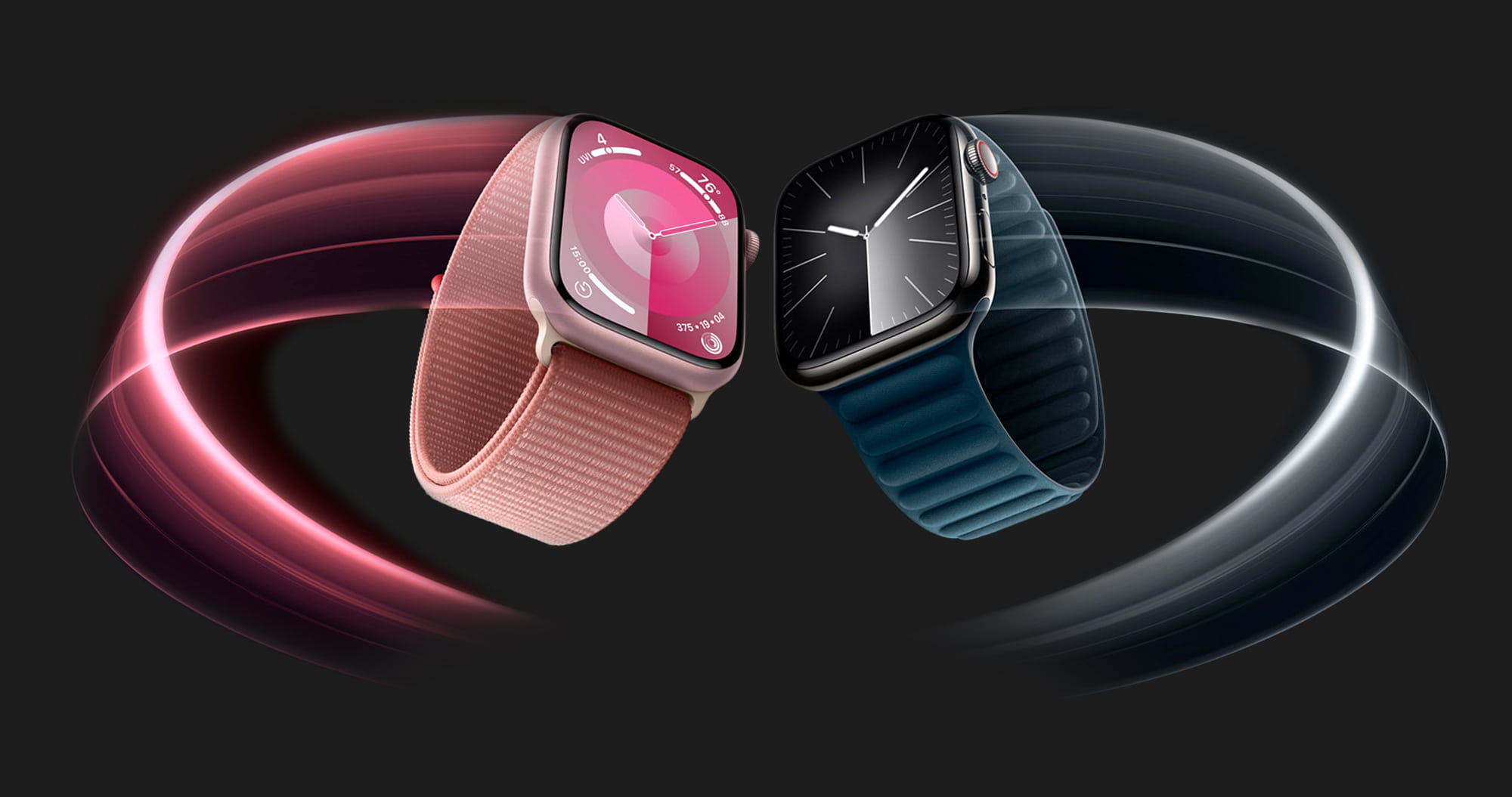 Купити Apple Watch Series 9 GPS 41mm Pink Aluminum Case with Light Pink ...