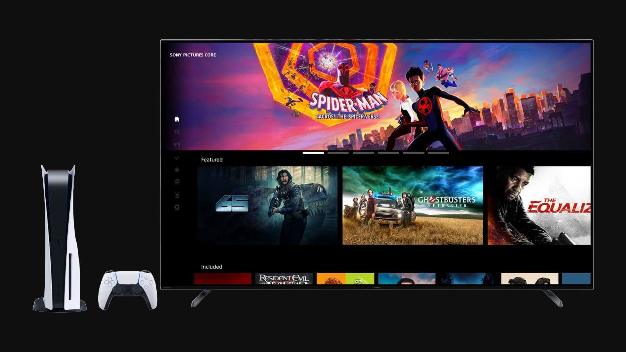 Sony Pictures Core: онлайн-кінотеатр на PlayStation