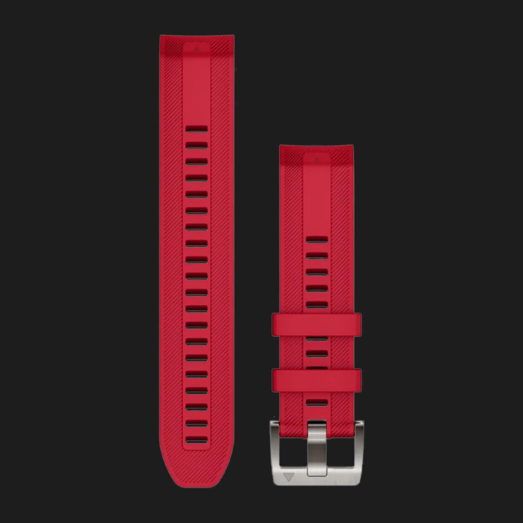 Купить Ремешок Garmin 22mm QuickFit Plasma Red Silicone Strap (010-13225-03) — цены ⚡, отзывы ⚡ ...