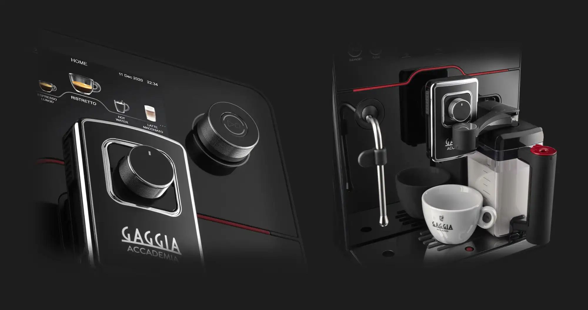 Купить Кофемашина Gaggia New Accademia Glass B (RI9781/01) — цены ⚡ ...